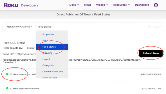 OTTfeed Quickstart Guide - OTTfeed Help Center