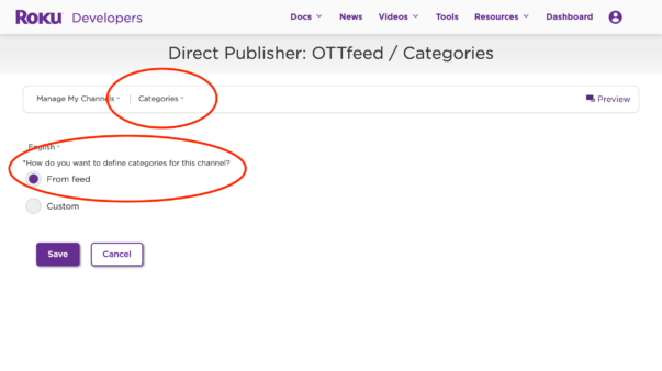 OTTfeed Quickstart Guide - OTTfeed Help Center
